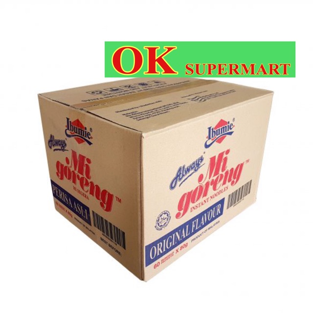 Ibumie Carton 12packs X 5 X 80g | Shopee Malaysia