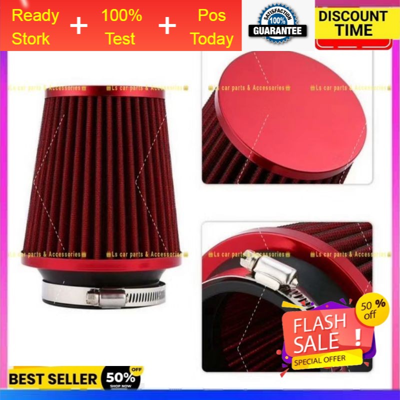 Air Filter Open Pod Super Power Flow Intake Carbon Adapter Kit Intake ...