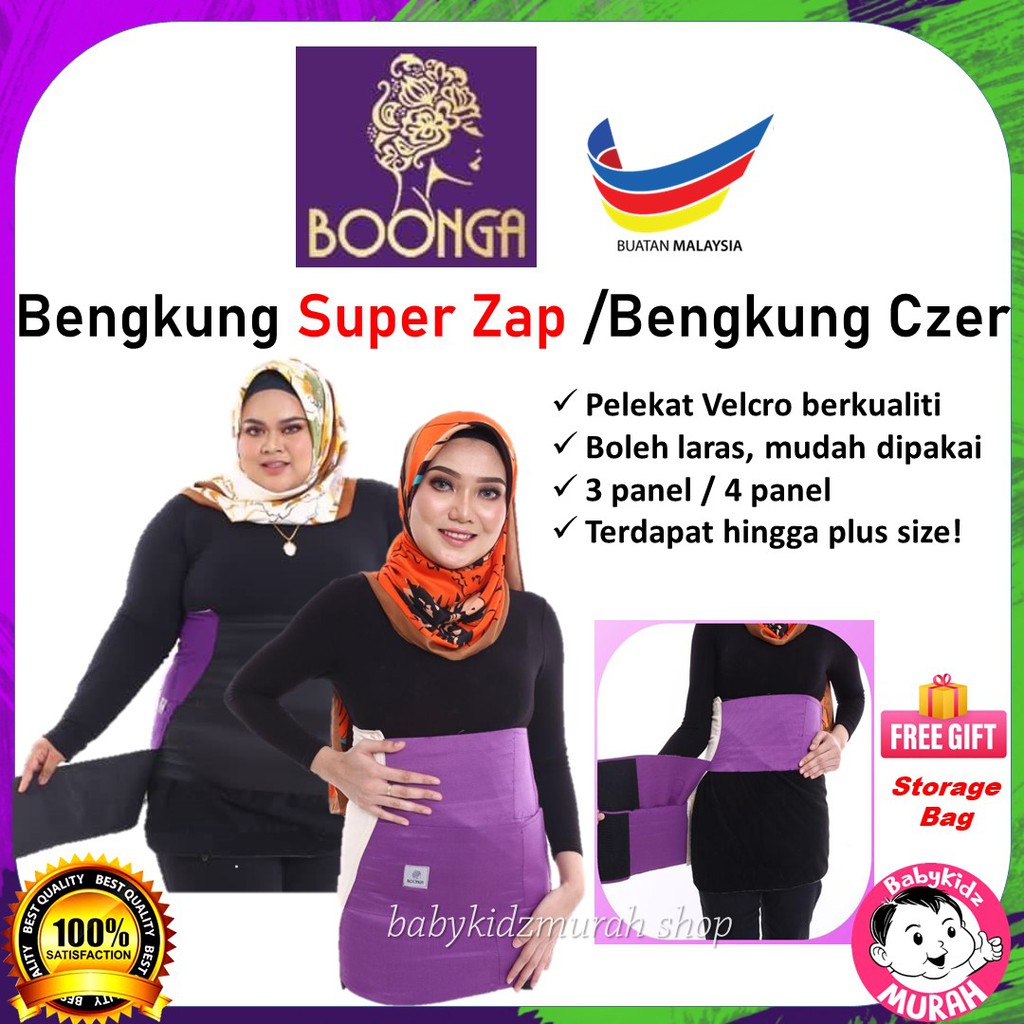 Bengkung Czer Bengkung Super Zap Mak Kuntum + Free Gift | Bengkung ...