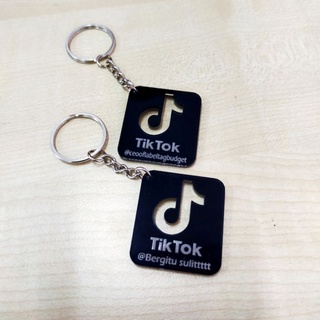 🔥TIKTOK KEYCHAIN CUSTOM 🔥 | Shopee Malaysia