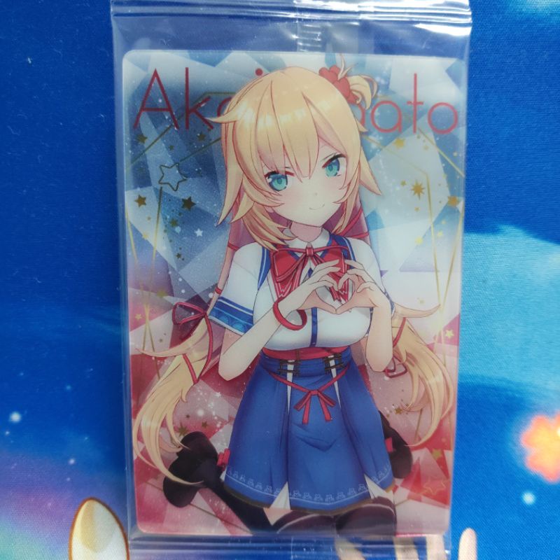 Bandai Hololive Wafer Card Collection Vol.1 Volume 1 Biscuit Cover Corporation Hololive Shokugan ...