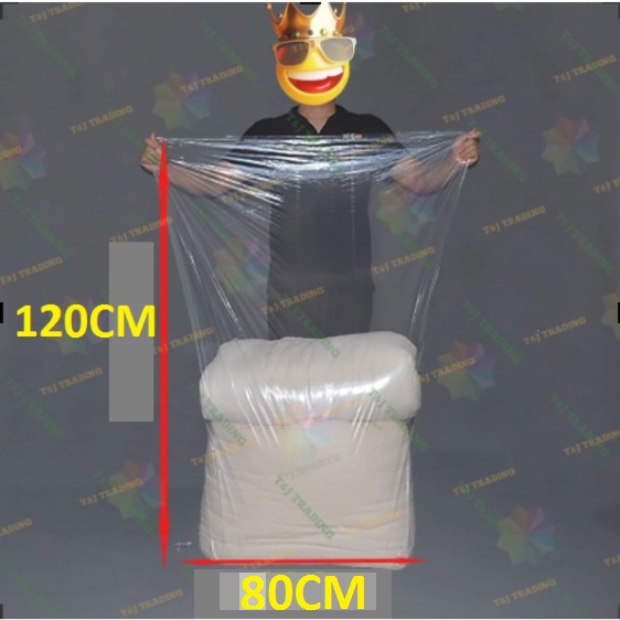 Beg Plastik Besar Big Plastic Bag Kitchen Storage Home Storage Heavy ...