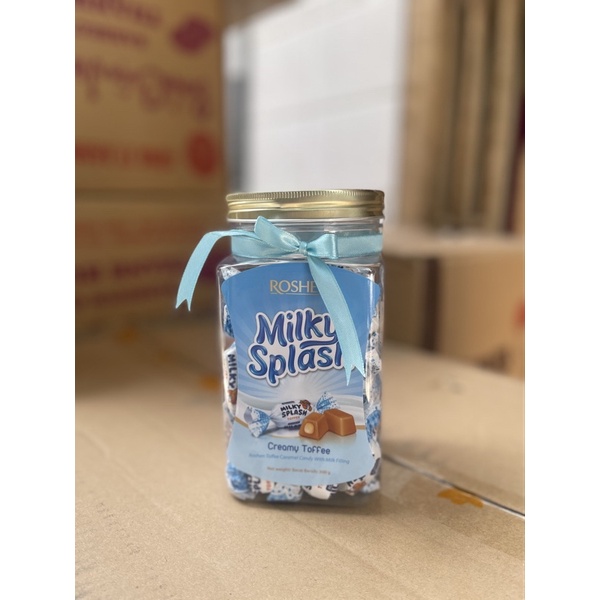 Milky SPLASH CREAMY TOFFEE CANDY (Roshen brand) | Shopee Malaysia