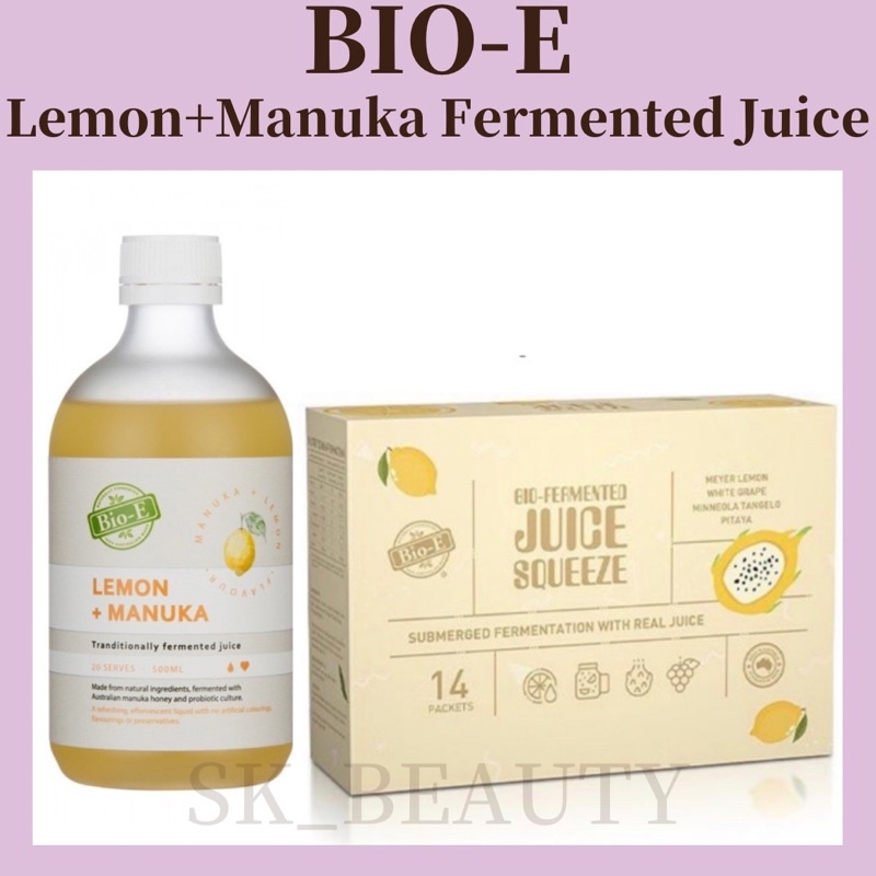 Bio-e Lemon + Manuka Trandionally Fermented Juice 500ml/Bio-Fermented ...