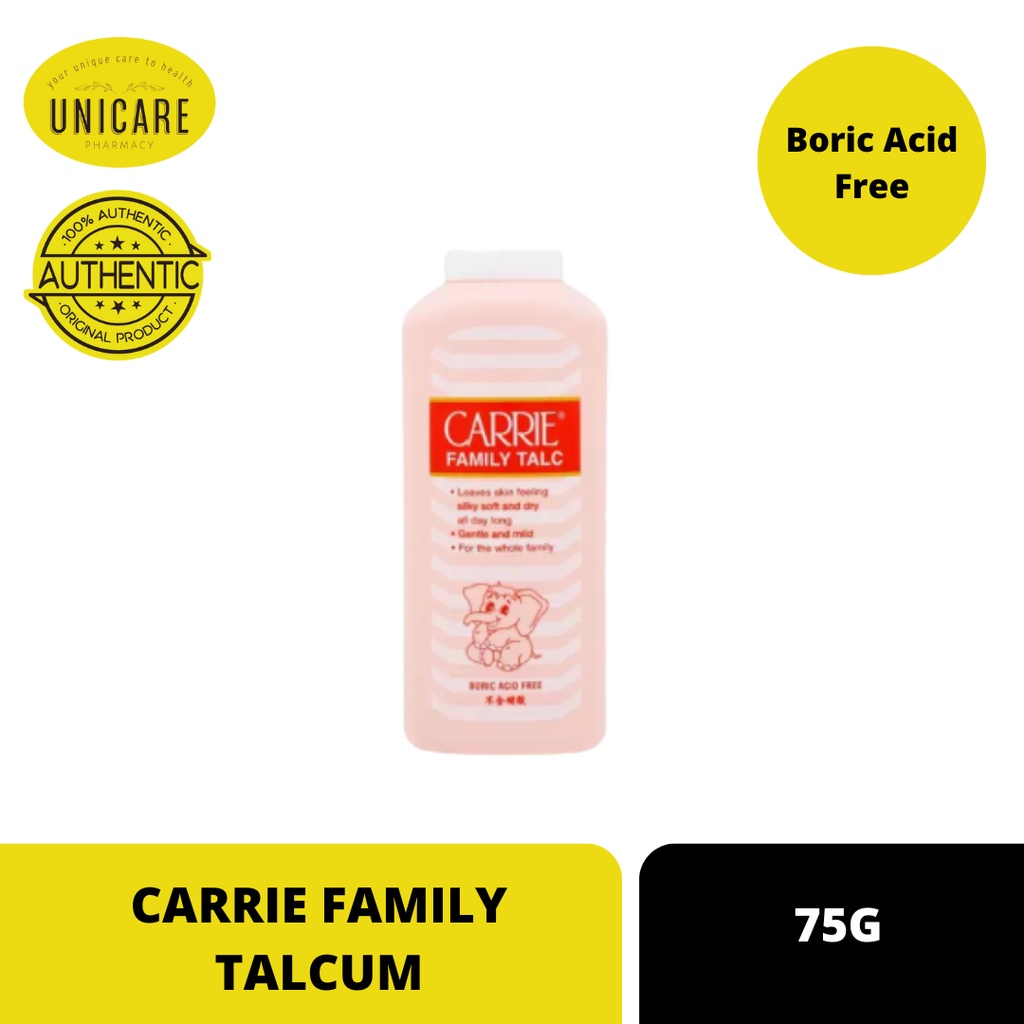 CARRIE FAMILY TALCUM 75G | Shopee Malaysia