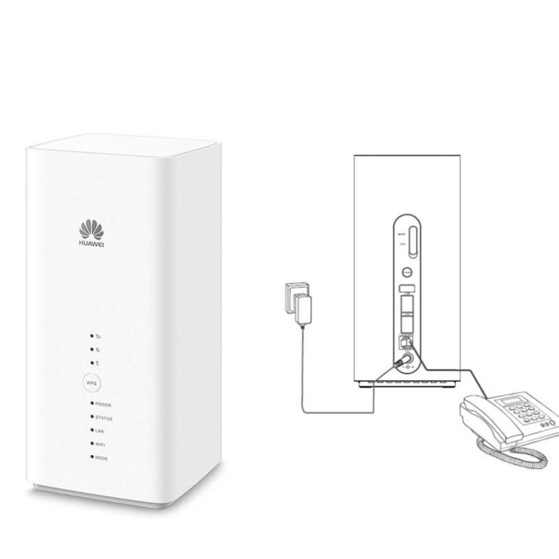 Huawei 5G CPE Pro WiFi Router H312-371 LTE Cat19 Gigabit CPE router ...