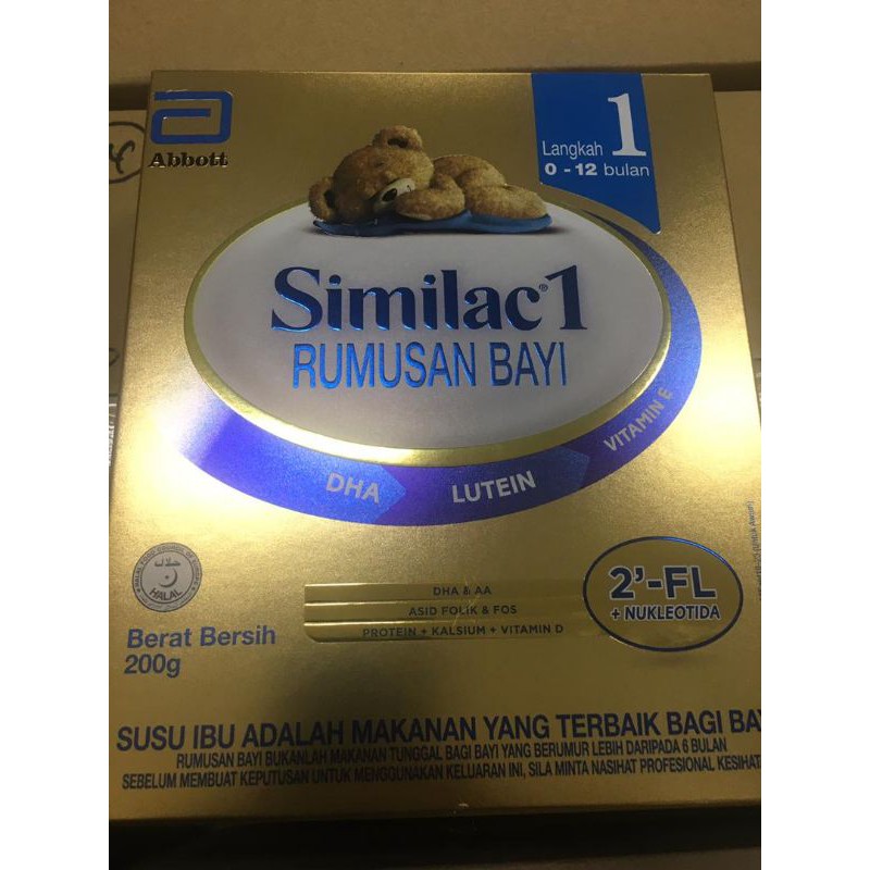 Similac step 1 200gx12box (Exp : 6/2024)READY STOCK | Shopee Malaysia