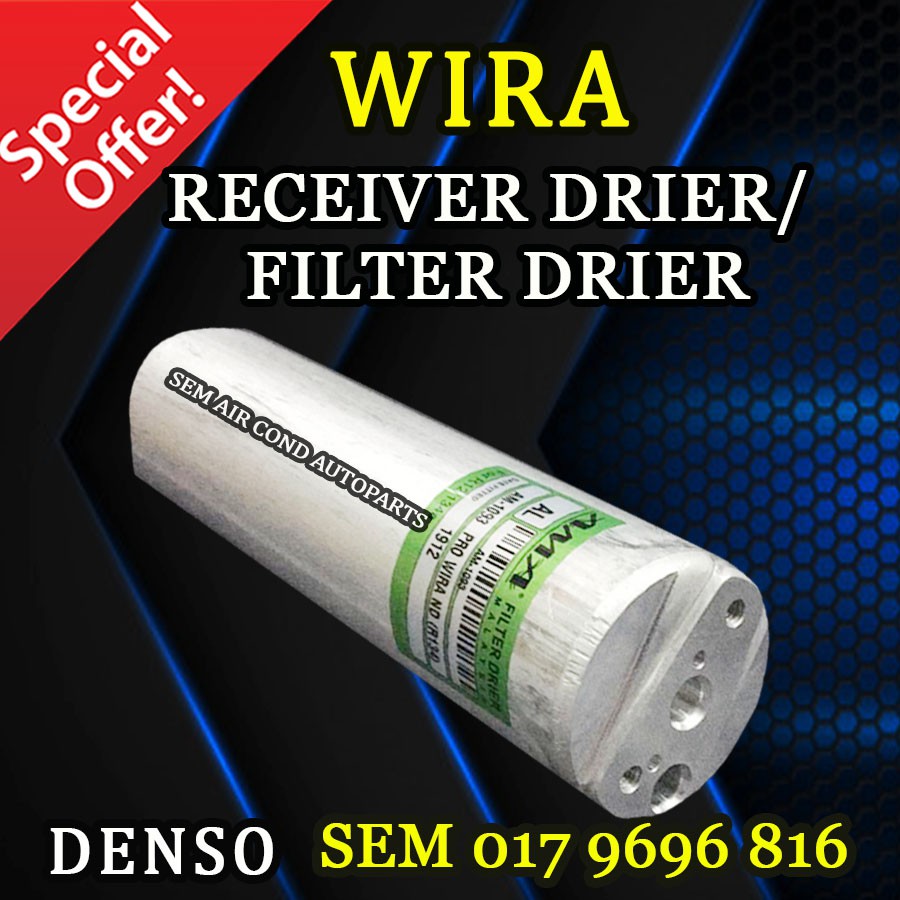 PROTON WIRA DENSO RECEIVER DRIER/ FILTER DRIER (CAR AIRCOND SYSTEM ...