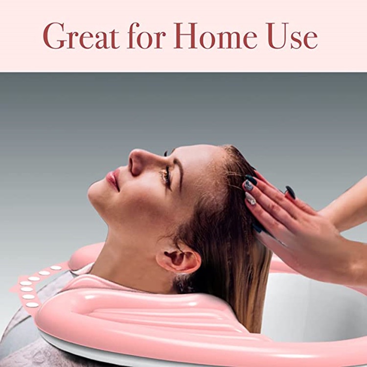 Inflatable Shampoo Basin In Bed. Shampoo Basin For Pregnant Women, The ...