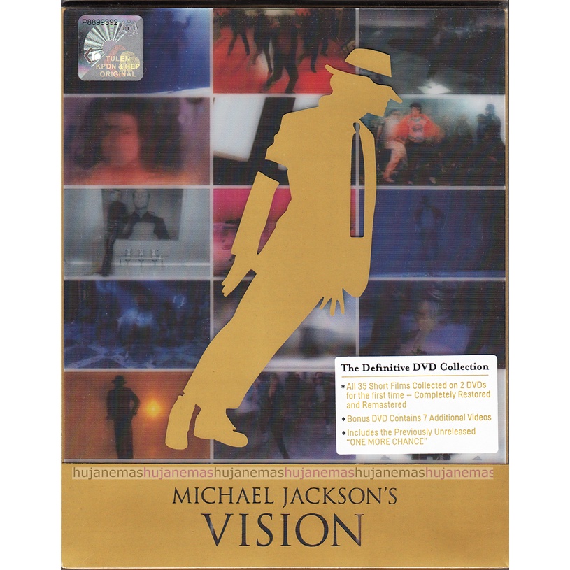 MICHAEL JACKSON - VISION The Definitive 2010 SONY MUSIC 3-DVD ...
