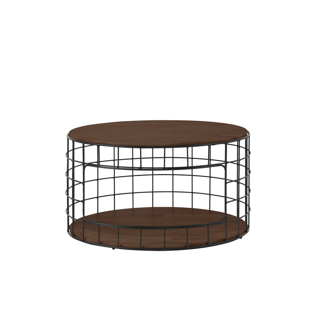 Nordic Metal Round Coffee Table Meja Kopi Bulat Modern Loft Style ...