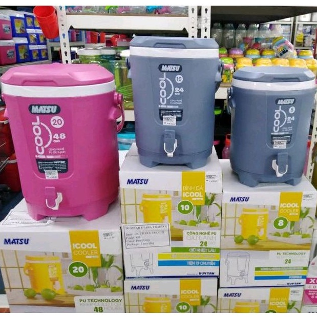 Matsu ais Cooler / Drink Jar / Insulated Water Dispenser / Tong Air ...