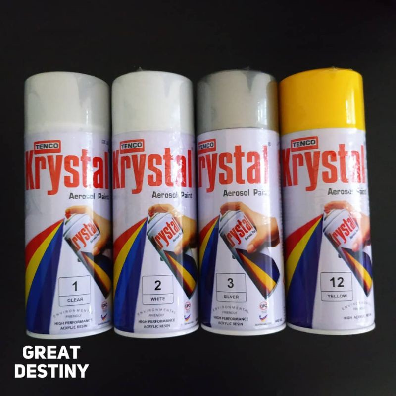 Krystal Aerosol Spray Paint 400ml | Shopee Malaysia