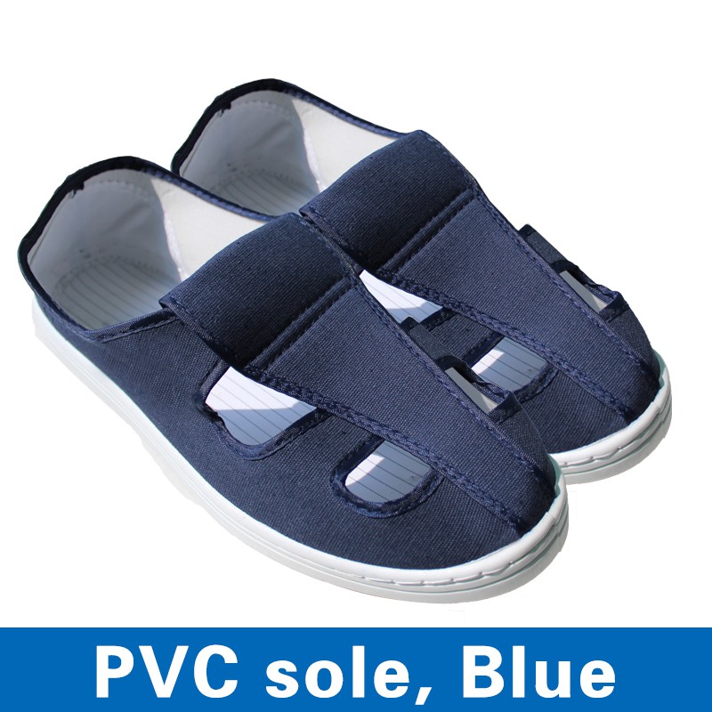 Esd Shoes kasut esd Cleanroom Shoes Anti Static Shoes White Navy blue ...