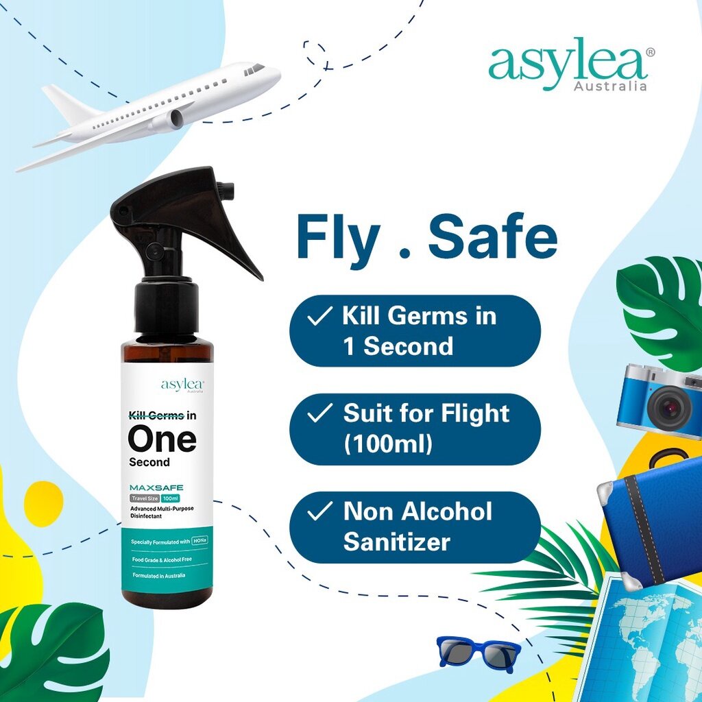 Asylea Maxsafe HONA Water Advanced Multi-Purpose Disinfectant 100ml ...