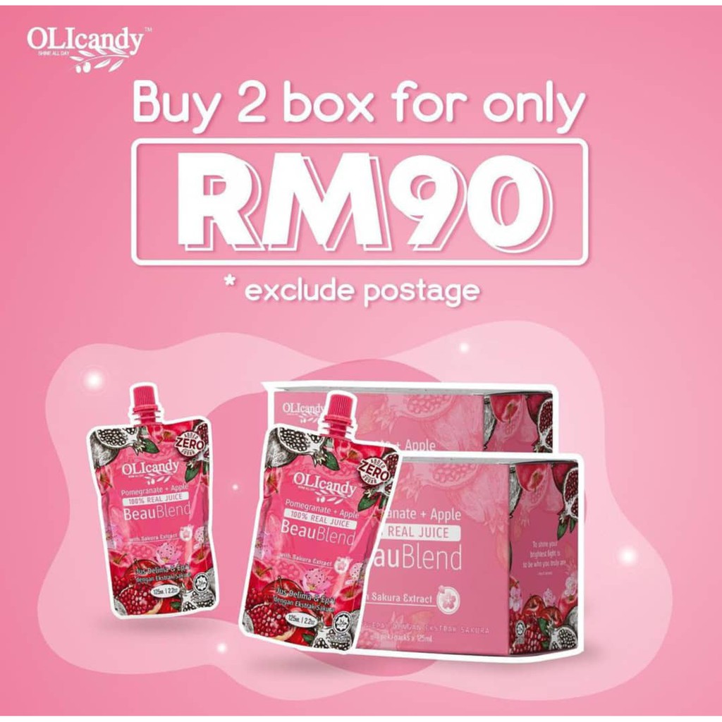 Jus Olicandy Beaublend ( Air Delima) | Shopee Malaysia