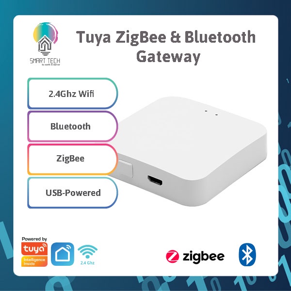 SMART TECH Tuya Smart Life Zigbee + Bluetooth Gateway Hub | Shopee Malaysia