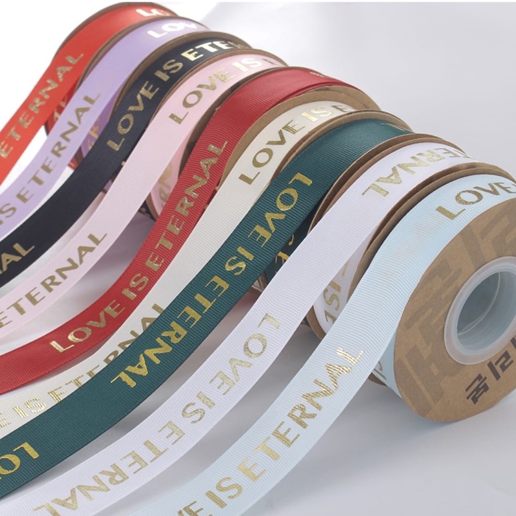 ETERNAL LOVE SATIN RIBBON 25yrd /ROLL 2.5cm (1") / REBEN / RIBBON ...