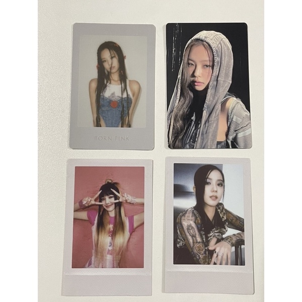 Blackpink Second Album Born Pink Official Photocard [jennie] Polaroid