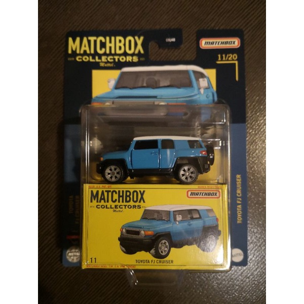 Matchbox Collectors Toyota FJ Cruiser Blue not Hot Wheels Tomica ...