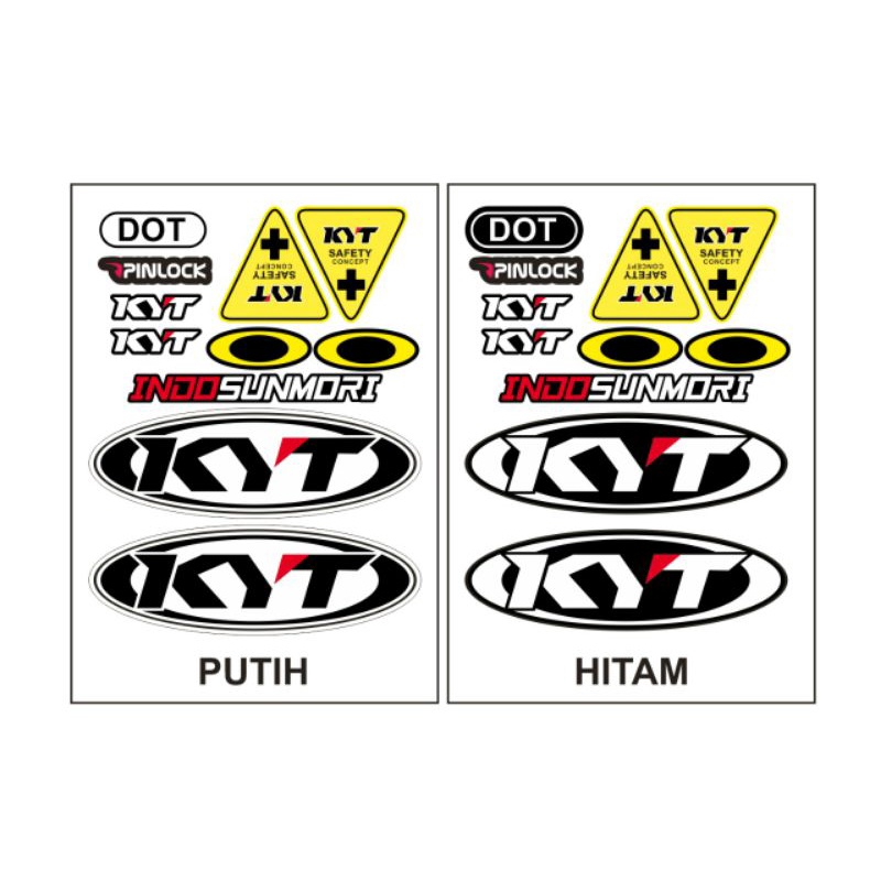 Kyt Helmet VISOR Sticker | Shopee Malaysia
