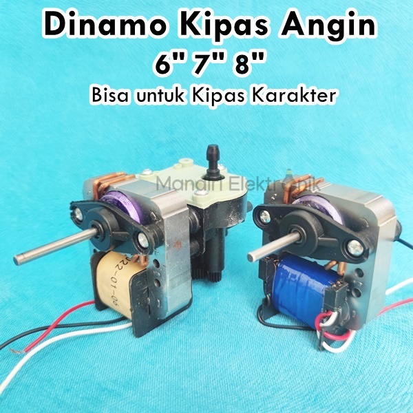 Character Fan Dynamo - 6" 7" 8" Fan Dynamo Multi - Small Fan Dynamo ...