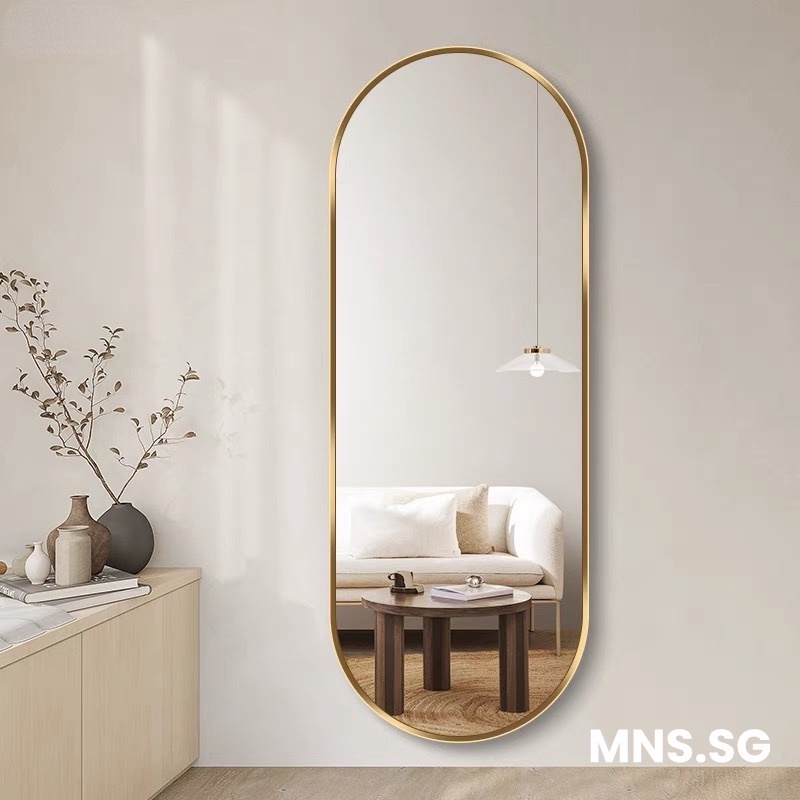 DAXINSI Full Length Mirror Wall Mirror Long Mirror Make-up Mirror ...