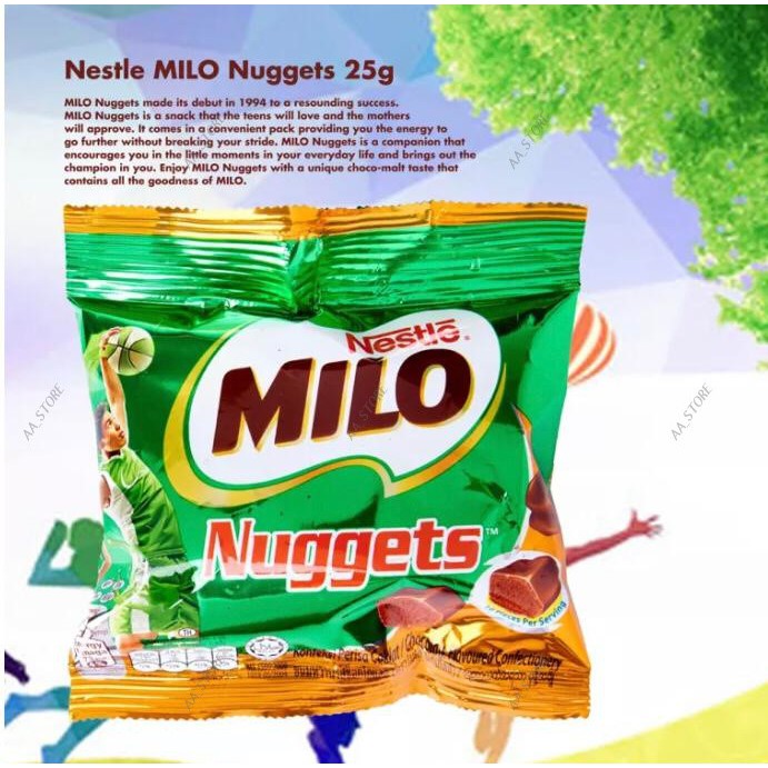 Nestle Milo Nuggets ( 25g ) | Shopee Malaysia