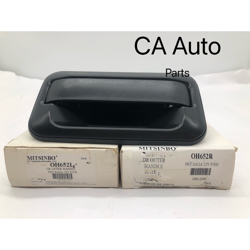 Mitsinbo Door Outer Handle Proton Saga 12V Front, Rear OH 652L/ OH652R ...