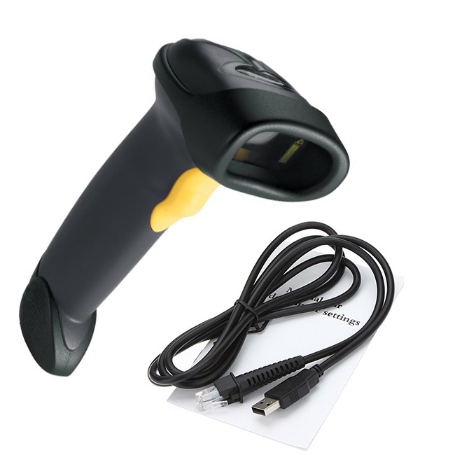 USB Wired Handheld Laser Barcode Scanner Bar Code Reader Retail POS ...