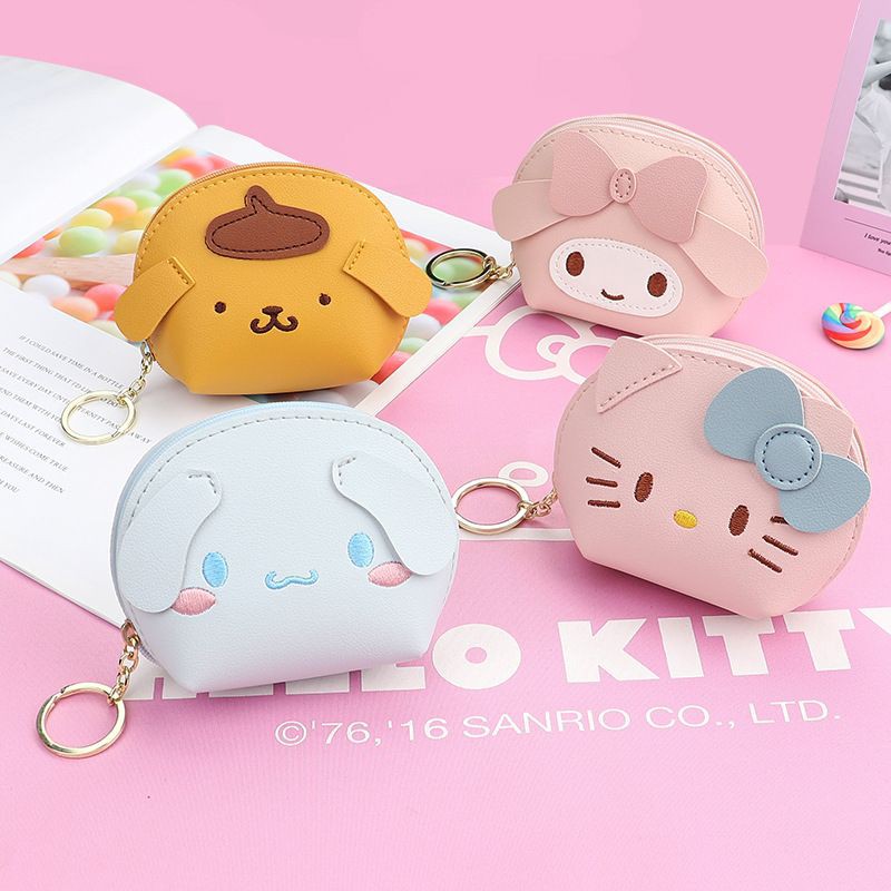 [READY STOCK] 🇲🇾 Cute Sanrio Hello Kitty Small Pouch Mini Coin Purse ...