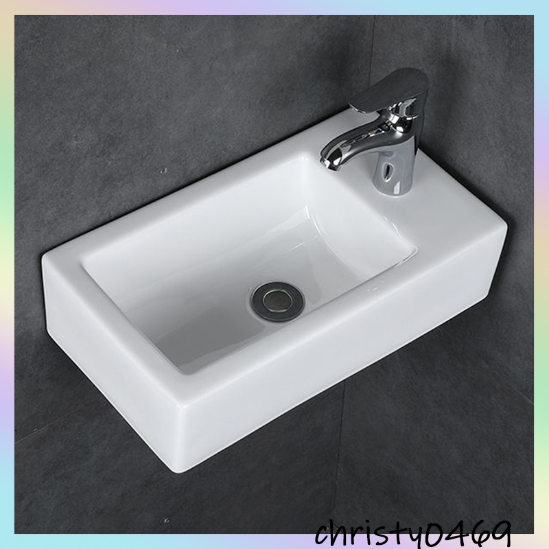 Wall mounted wash basin small bathroom wall mounted ceramic basin small ...