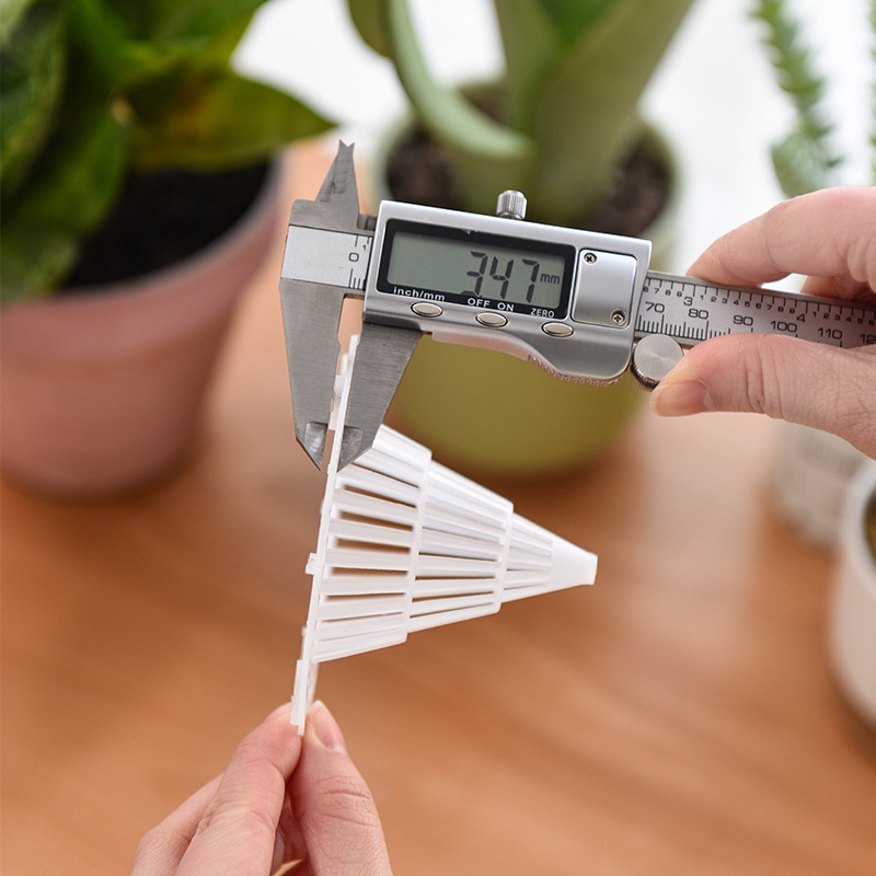 Flower Pot Gasket Tapered Backing Bottom Plastic Mesh Breathable Root ...