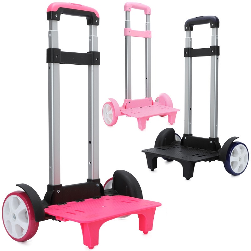 Big Wheel Trolley for School Bag Staircase Trolley Backpack | Shopee ...