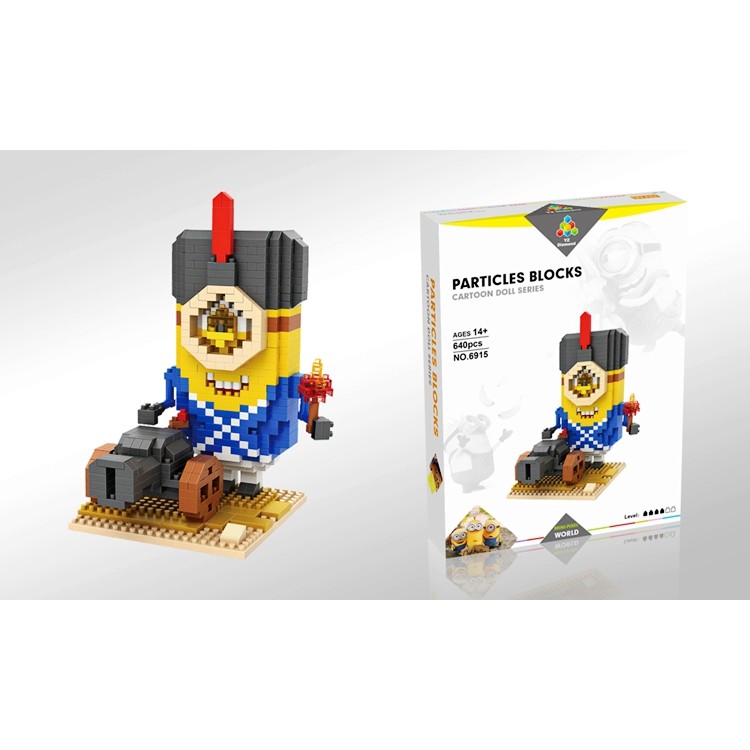 Minion Soldier Nanoblock (Big) | Shopee Malaysia