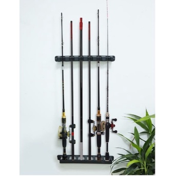 Rak Pancing Ikan Sangkut Dinding Wall Mounted Fishing Rod Wall Mount ...