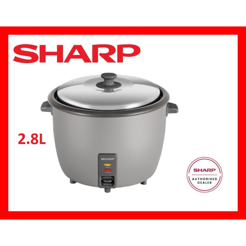 TOSHIBA / SHARP Rice Cooker (Non-Stick) 2.8L KSH-288SSL Periuk Nasi 饭煲 ...