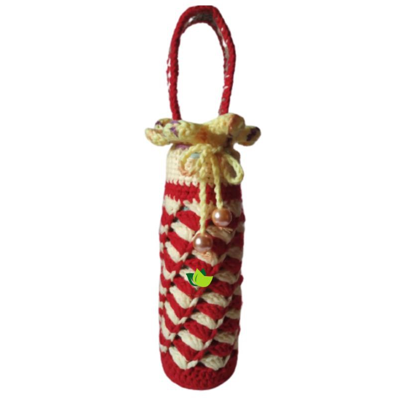 SARUNG BOTOL AIR KAIT /BOTTLE COVER CROCHET / BOTOL KAIT TAHAN LASAK ...