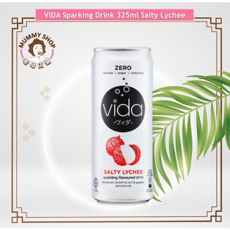 [24 bottles/carton] VIDA Halal Lemon/Original Citrus/Salty Lychee/Minty Lime / Drinks / Beverage ...