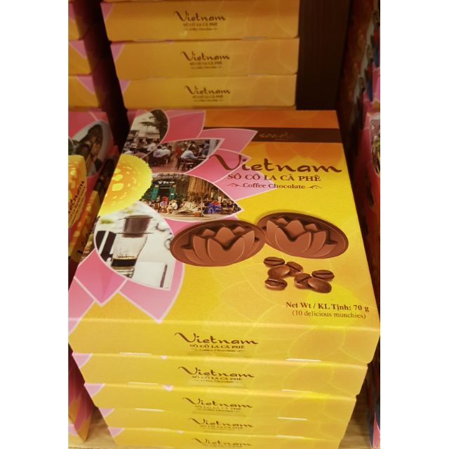 Vietnamese Coffee Chocolate box 10v | Shopee Malaysia