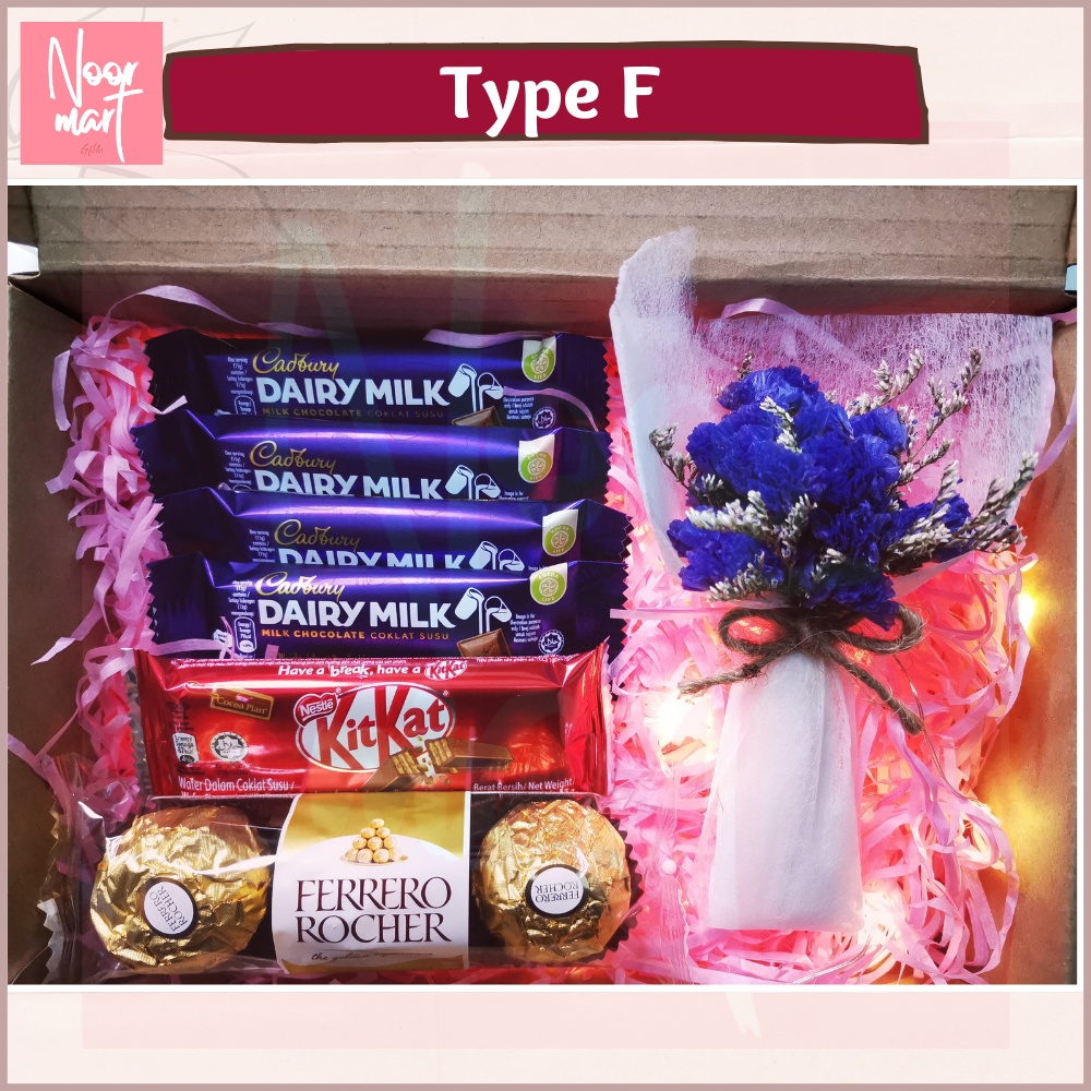 Gift Box Chocalate Box Birthday Hadiah Kuromi Melody Flower Surprise ...