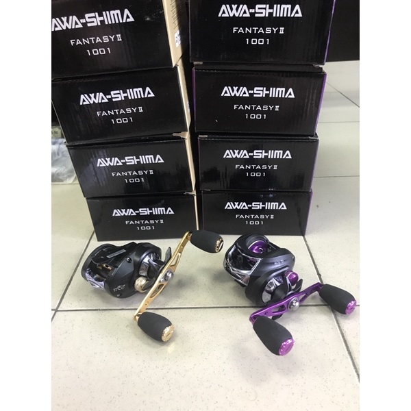 AWASHIMA FANTASY II 1001 CASTING REEL (LEFT HANDEL) | Shopee Malaysia