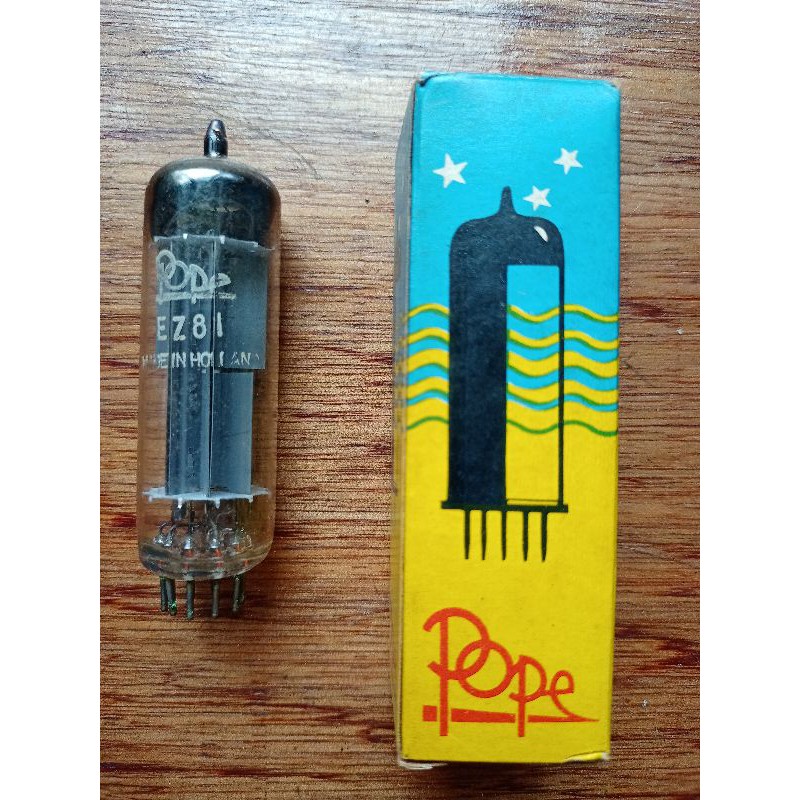 Pope EZ81 / 6CA4 vacuum tube valve tube Rectifier Hi Fi Audio amplifier ...