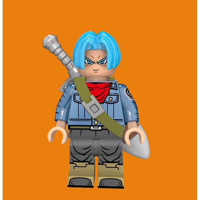 Lego Compatible Minifigures Dragon Ball Z Future Trunks Building Blocks ...