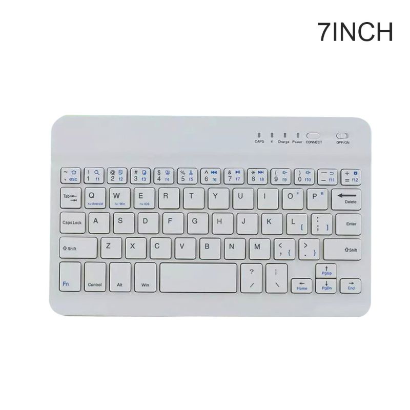 Tablet wireless keyboard for iPad Bluetooth touch keyboard 7inch mini ...