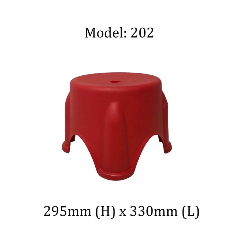 CSK Plastic Stool Anti Slip / Plastic Chair / Bangku Plastik / Kerusi ...