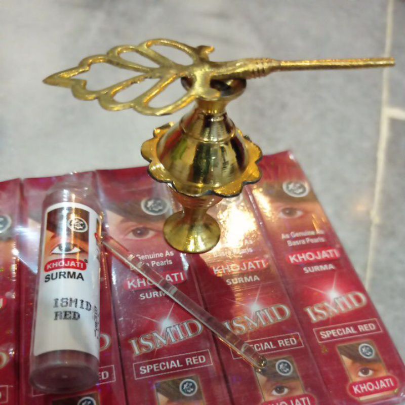 Khojati Red Surma Celak Mata sunnah warna merah 1.25Grm🌾🌾🌾 ️ ️ | Shopee ...
