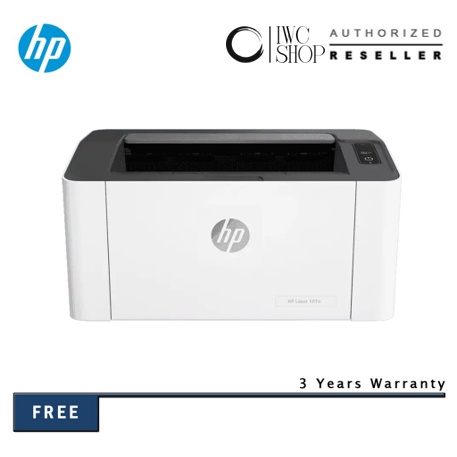 HP Laser 107a Single Function Mono Laser Printer (Print Only) | Shopee ...