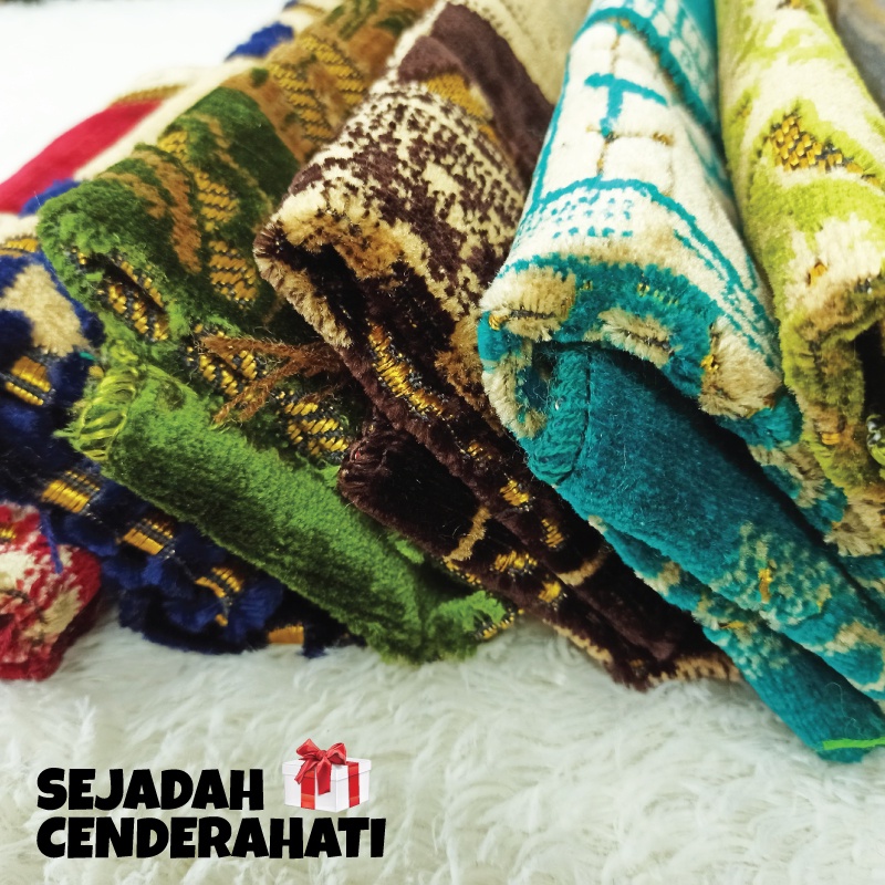 [100 pcs]Sejadah Mini Muka Baldu (35cm x 35cm) BORONG | Shopee Malaysia