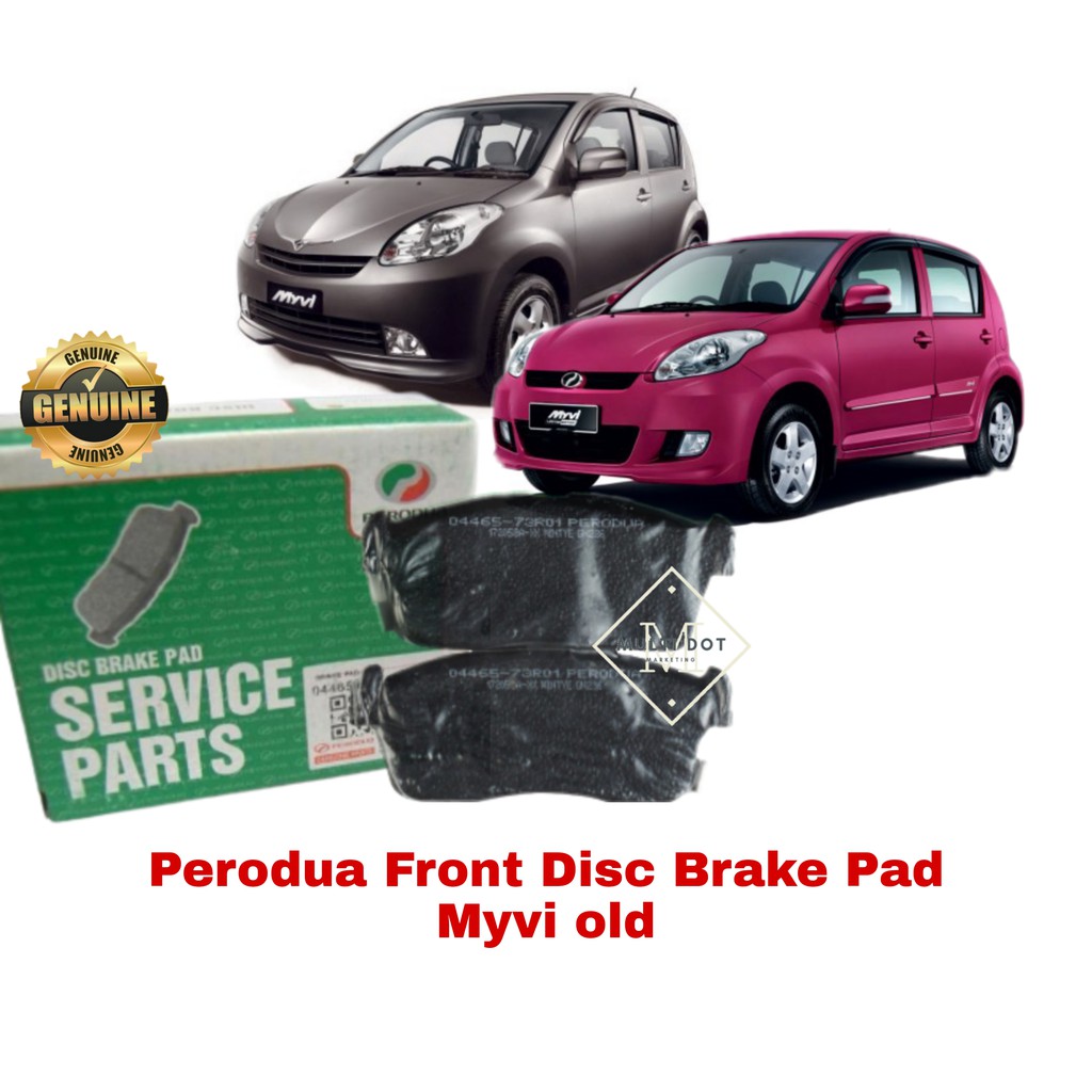 Perodua Front Disc Brake Pad MYVI 04465-73R01 | Shopee Malaysia
